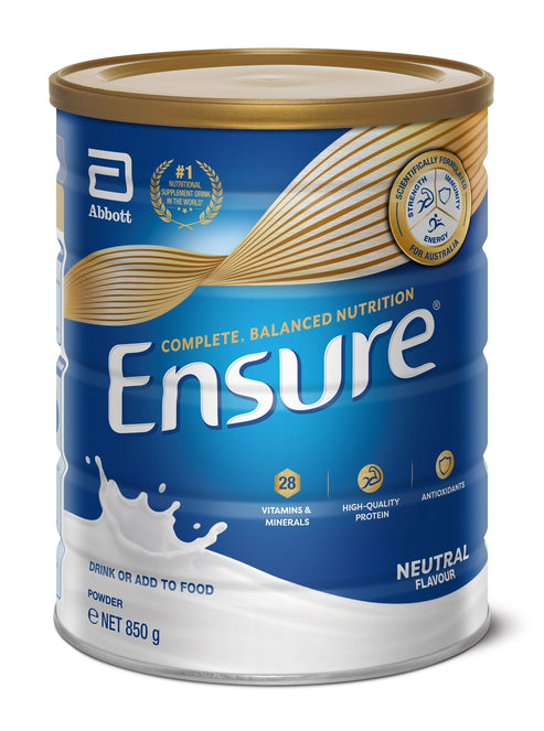 Ensure Powder Neutral - 850g – Axcess Nutrition