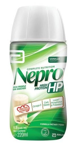 Nepro HP Vanilla - 220ml (Carton of 30) – Axcess Nutrition
