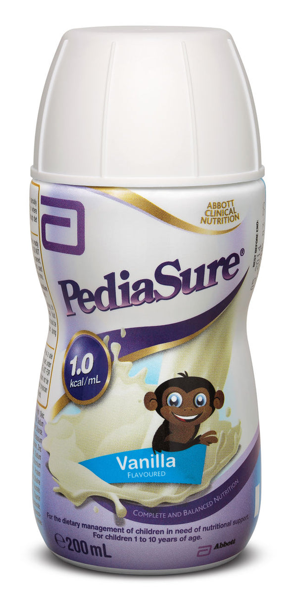 Pediasure Vanilla 200ml Carton Of 30 Axcess Nutrition