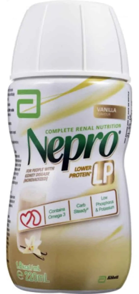 Nepro LP Vanilla - 220ml (Carton of 30) – Axcess Nutrition